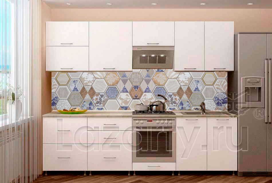 Купить Фартук МДФ глянцевый 0267 под плитку для кухни в lazarty.ru